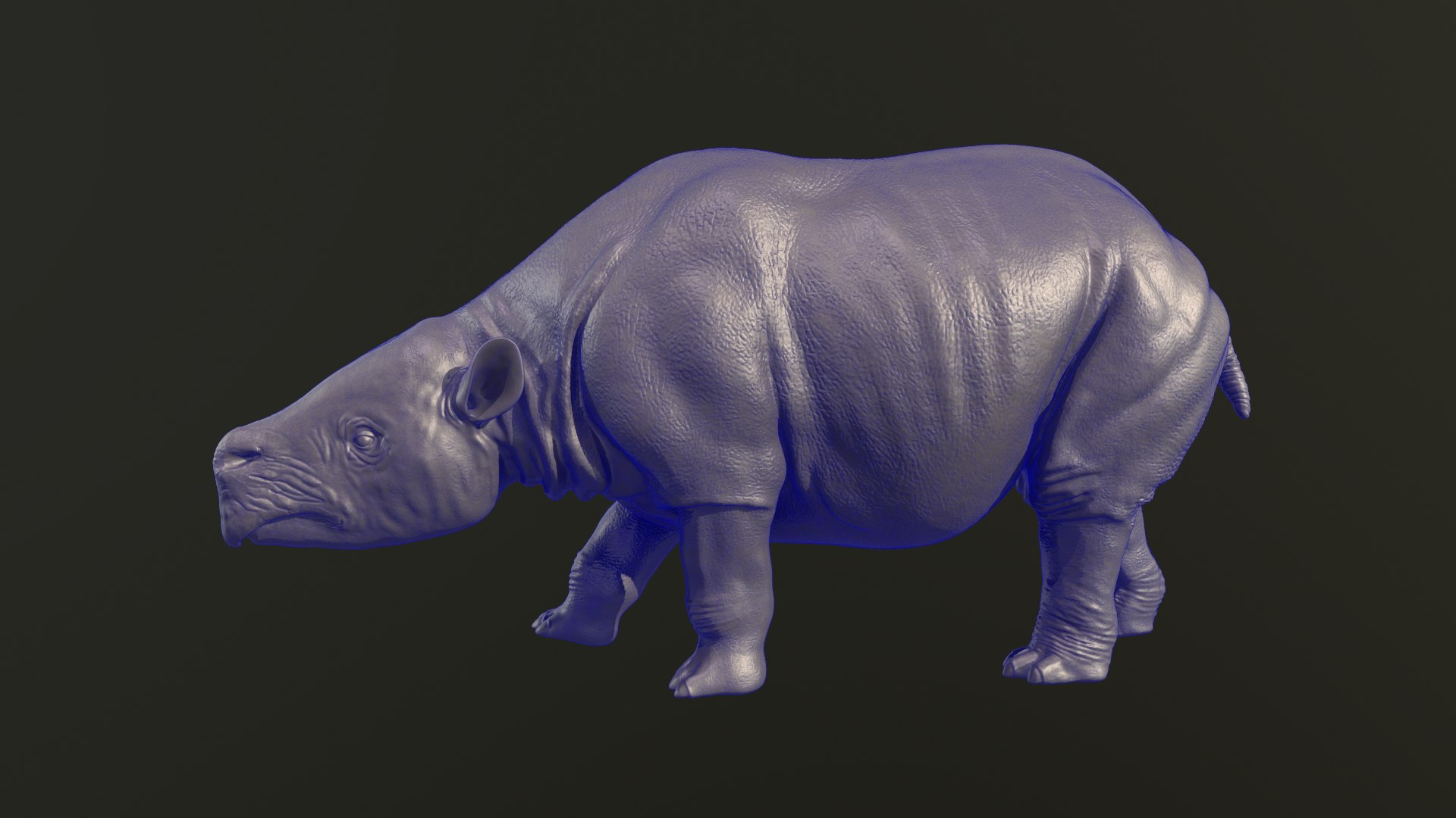 Toxodon 3D model - TurboSquid 1804718