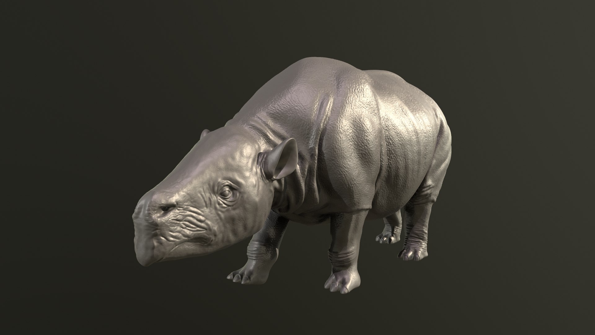 Toxodon 3D model - TurboSquid 1804718