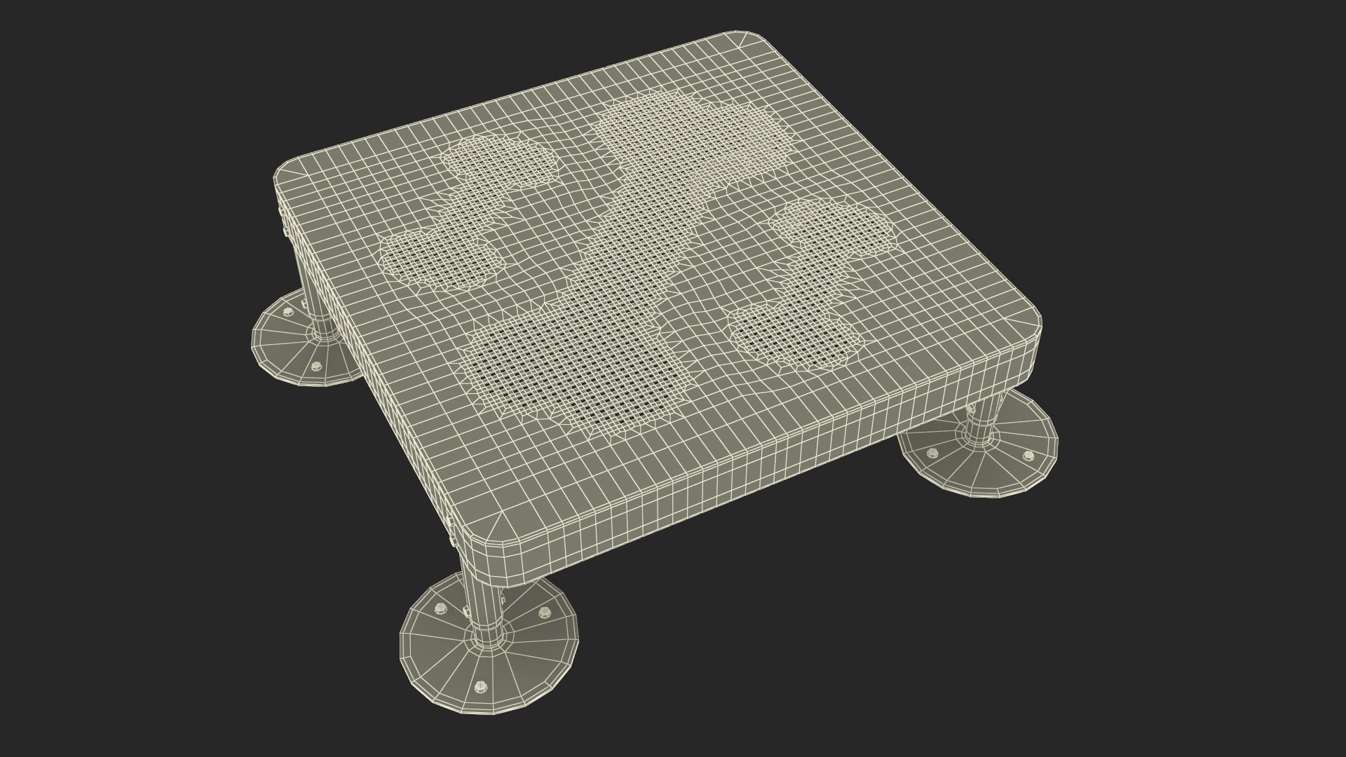 3D Dog Park Starter Table Green model - TurboSquid 2051087