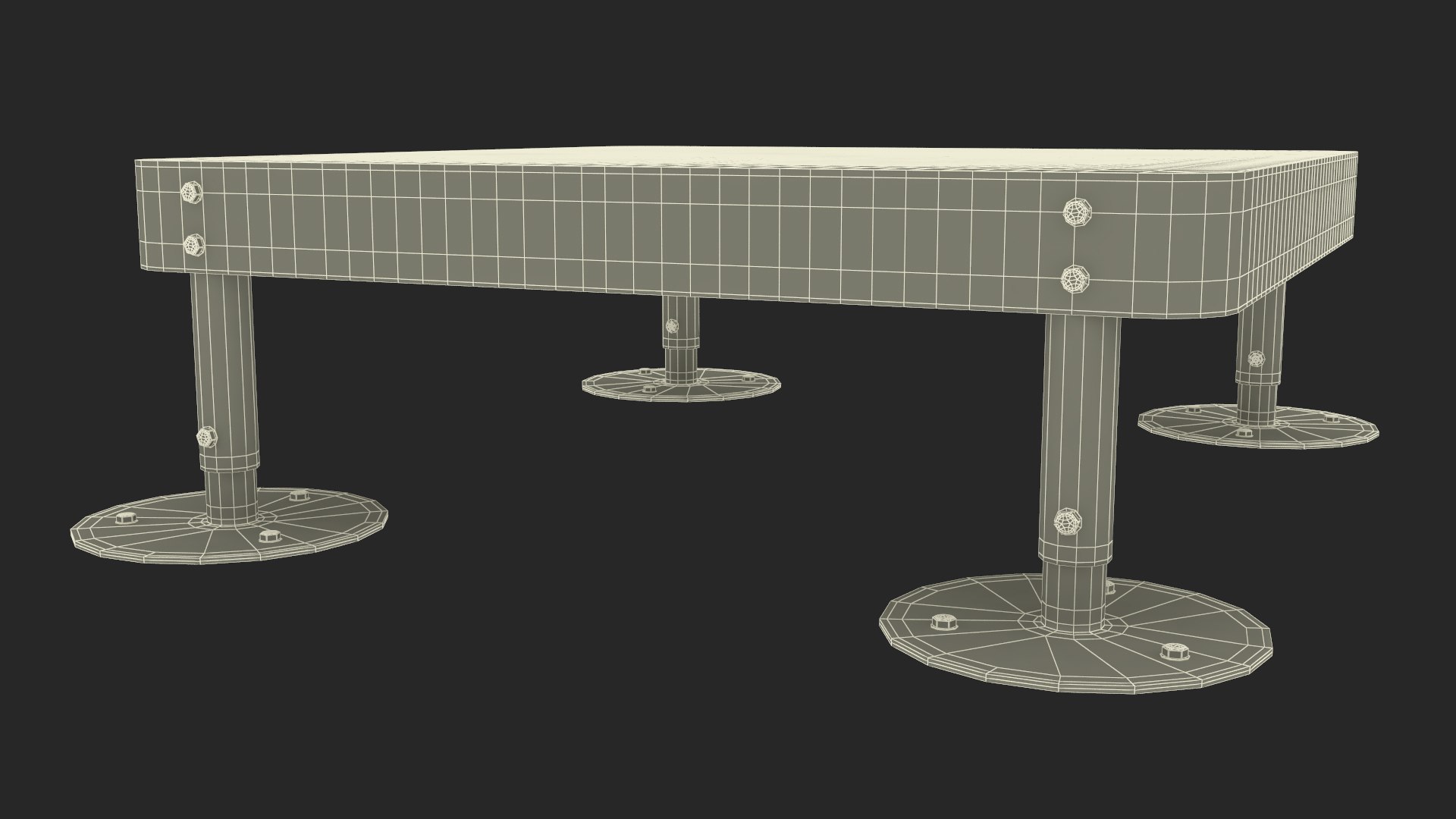 3D Dog Park Starter Table Green model - TurboSquid 2051087