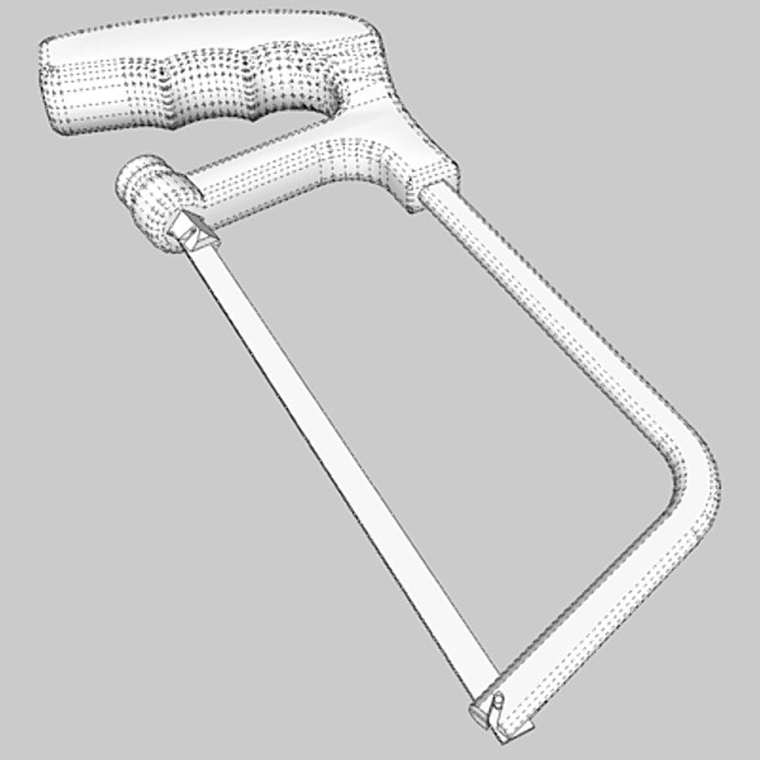 3ds Max Hacksaws Small Large Saw