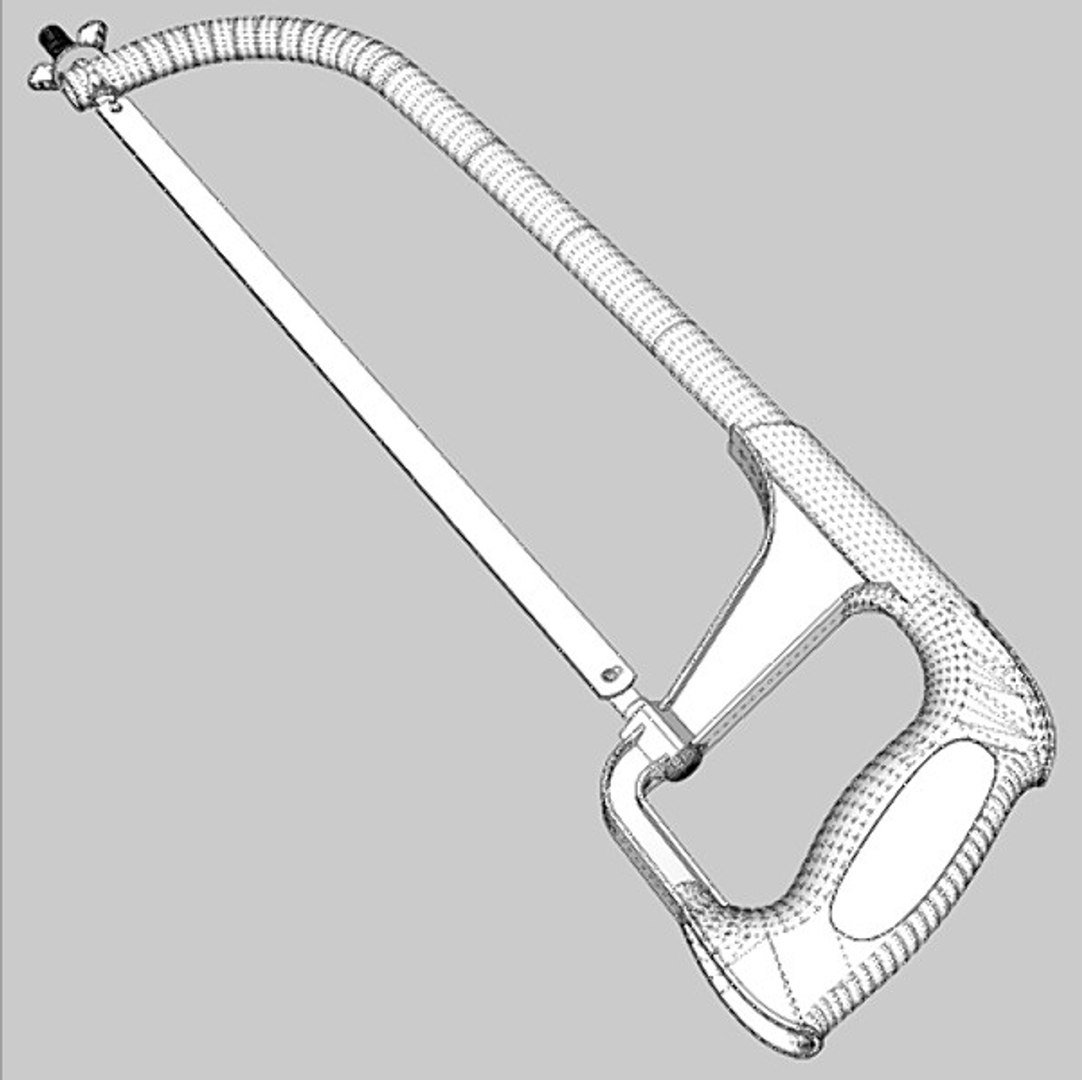 3ds Max Hacksaws Small Large Saw