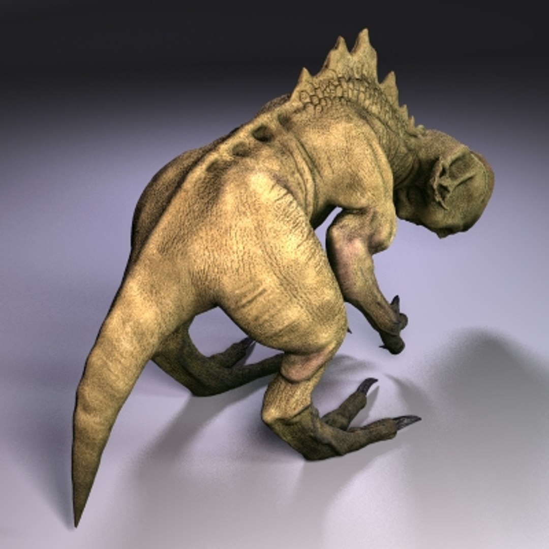 3ds Max Evil Beast Fantasy Destrachan