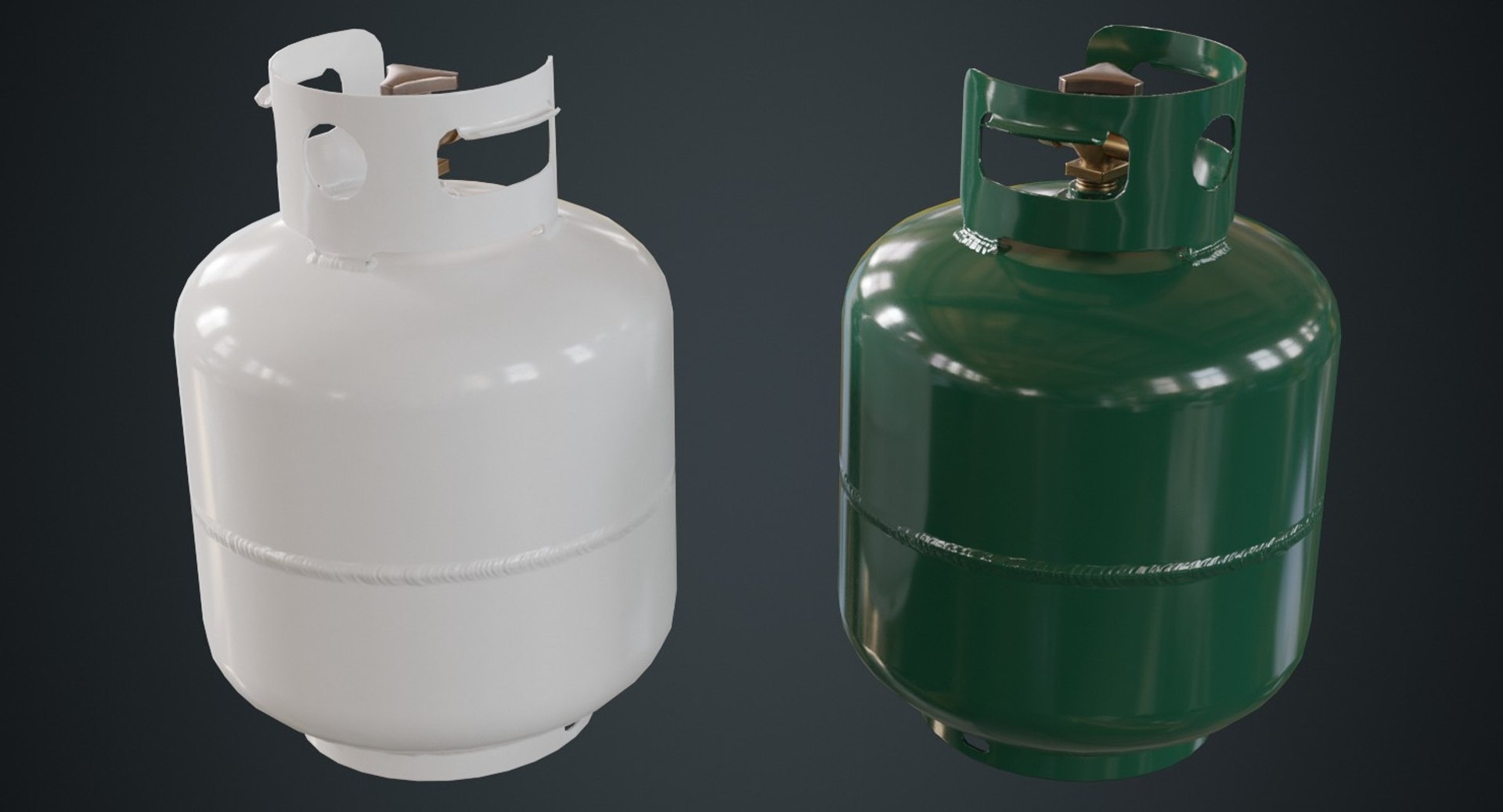 3D Propane Tank Contains 1a - TurboSquid 1384447