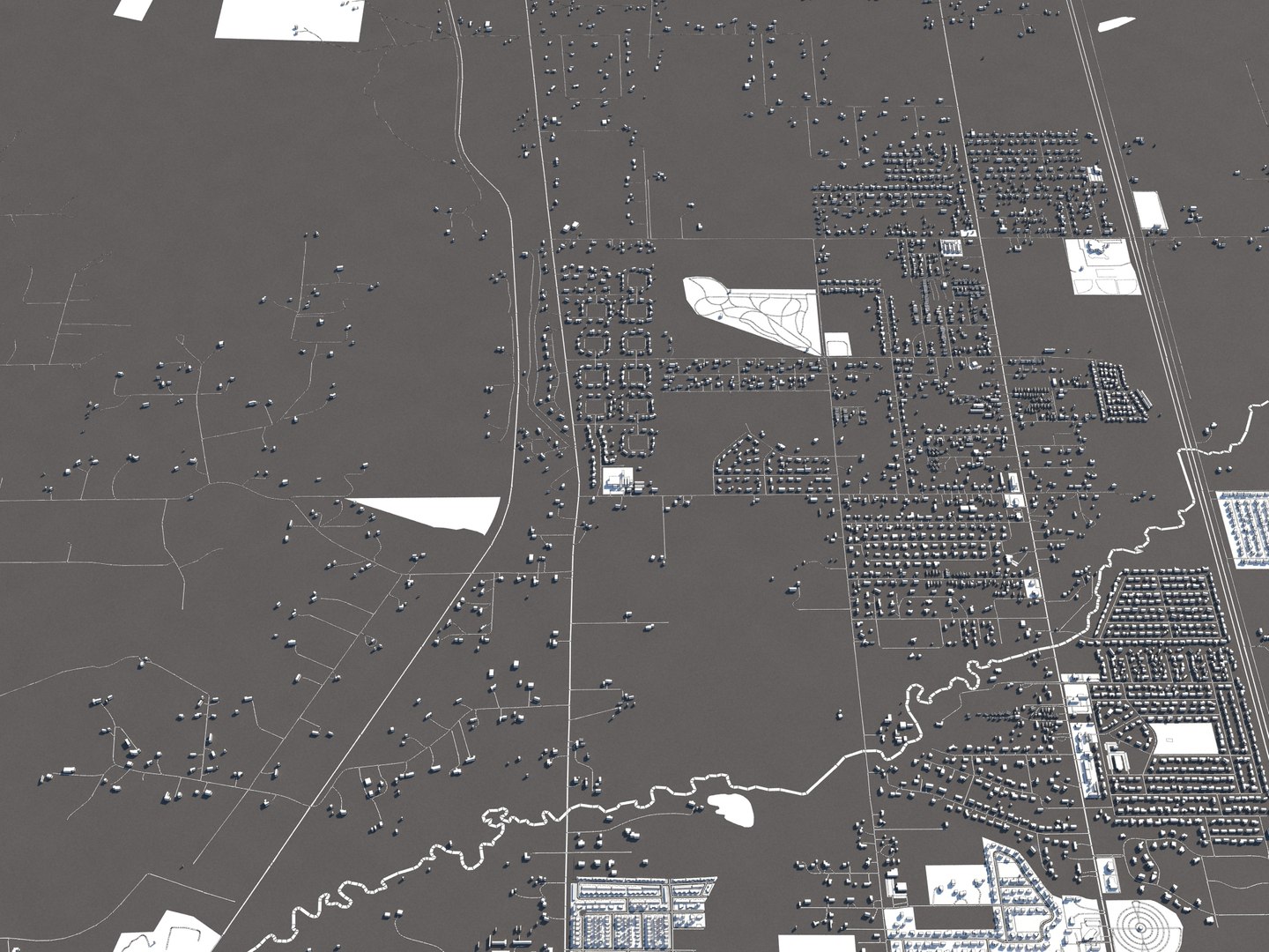 3D Buildings Houses Maps - TurboSquid 1614436
