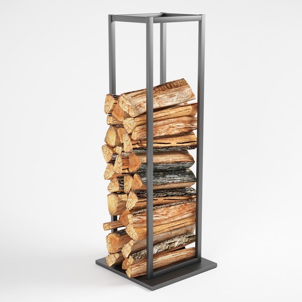 obj vertical stack firewood