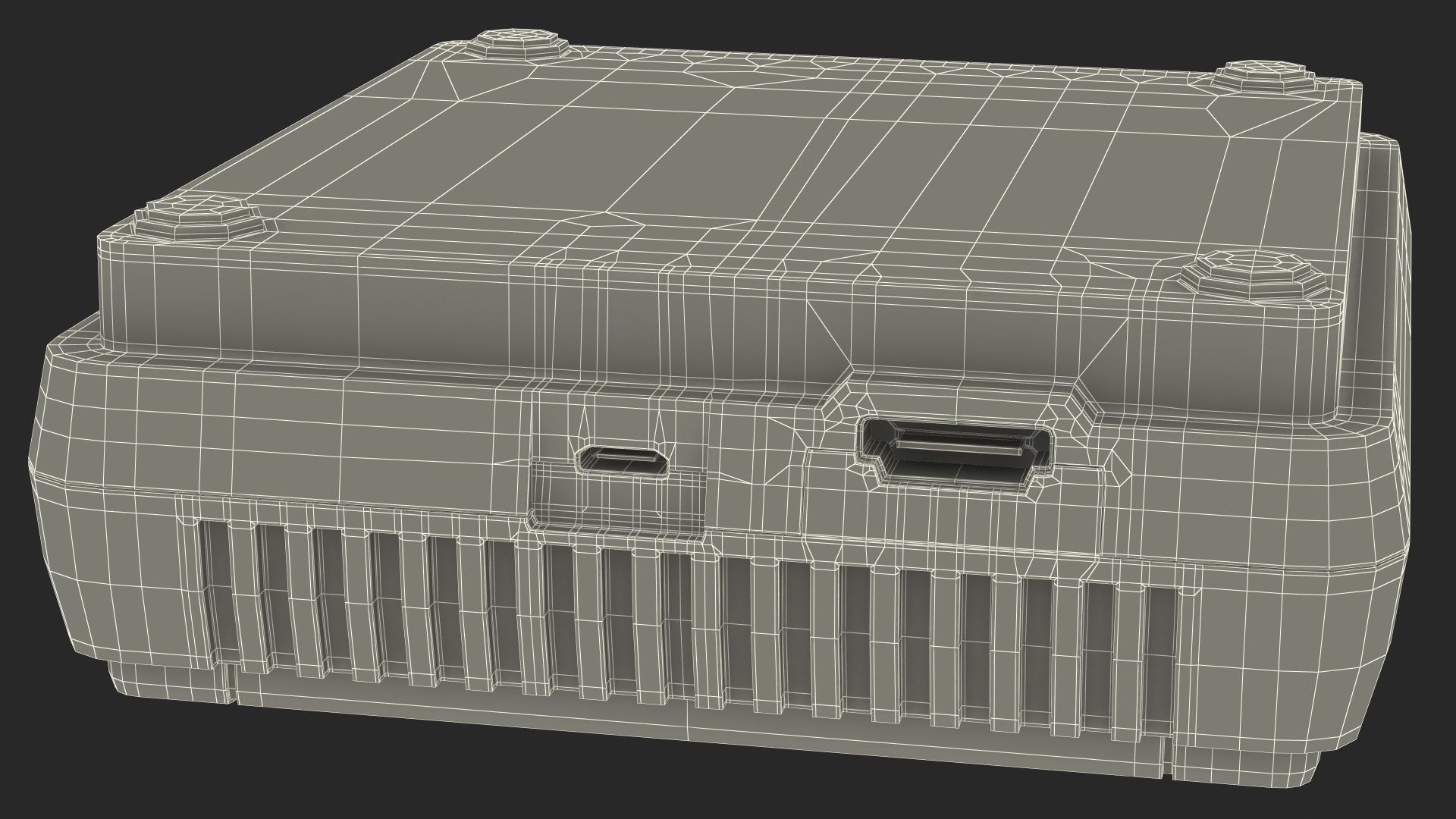 Snes 16bit home video model - TurboSquid 1561137