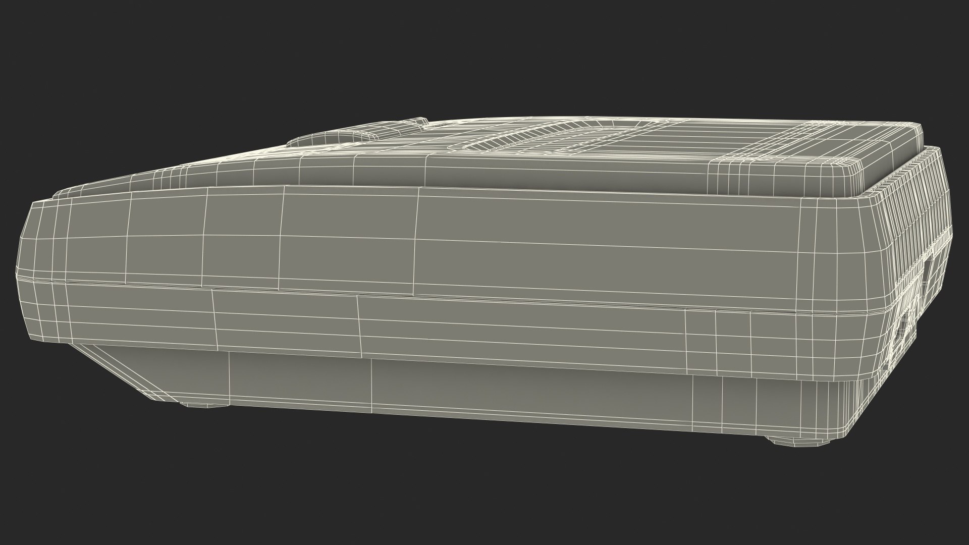 Snes 16bit home video model - TurboSquid 1561137