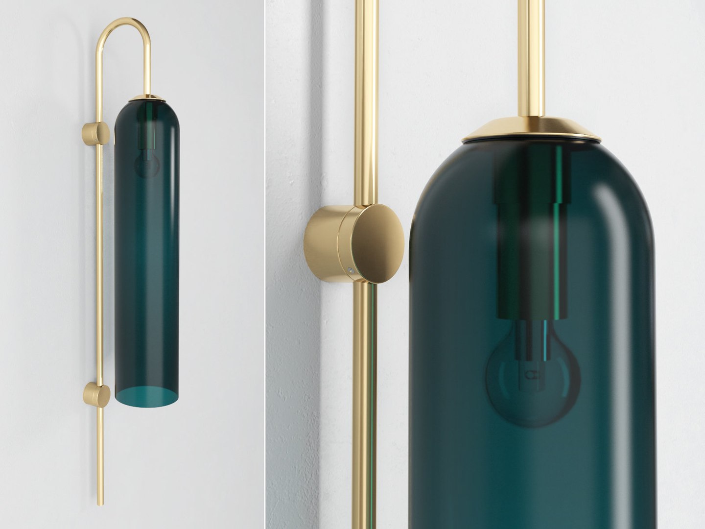 3D Model Float Wall Lamp - TurboSquid 1308802