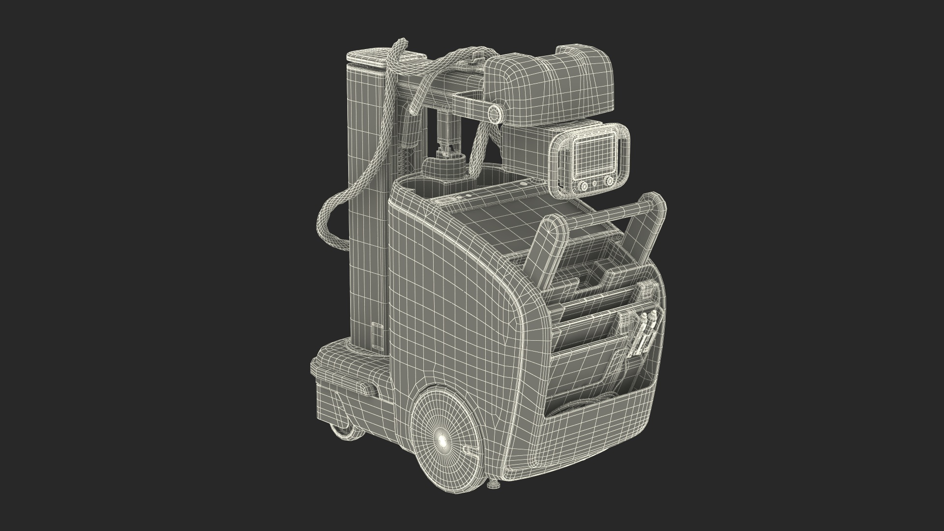 Mobile Digital X-ray Samsung AccE GM85 3D Model - TurboSquid 2177397