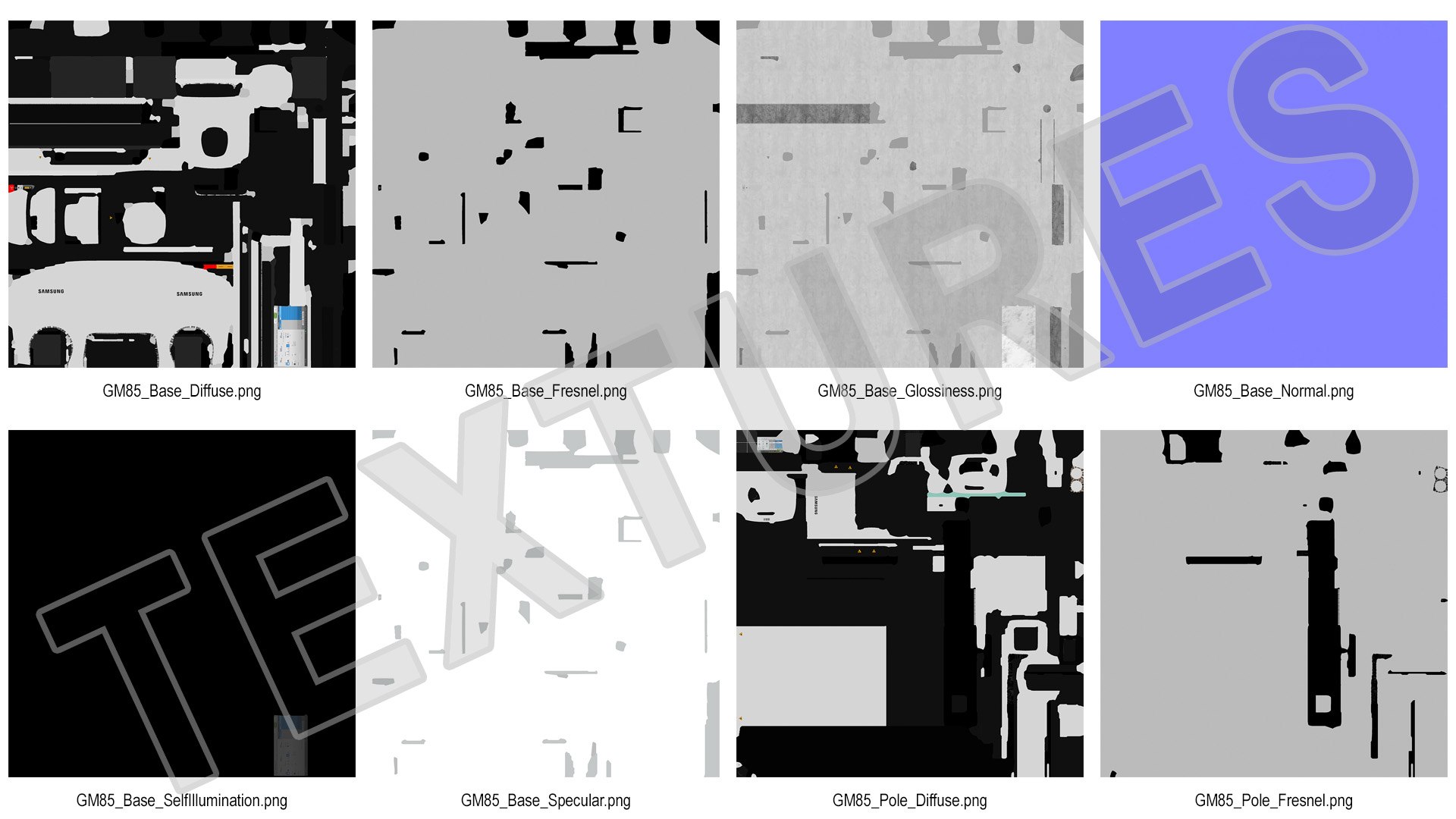 Mobile Digital X-ray Samsung AccE GM85 3D model - TurboSquid 2177397