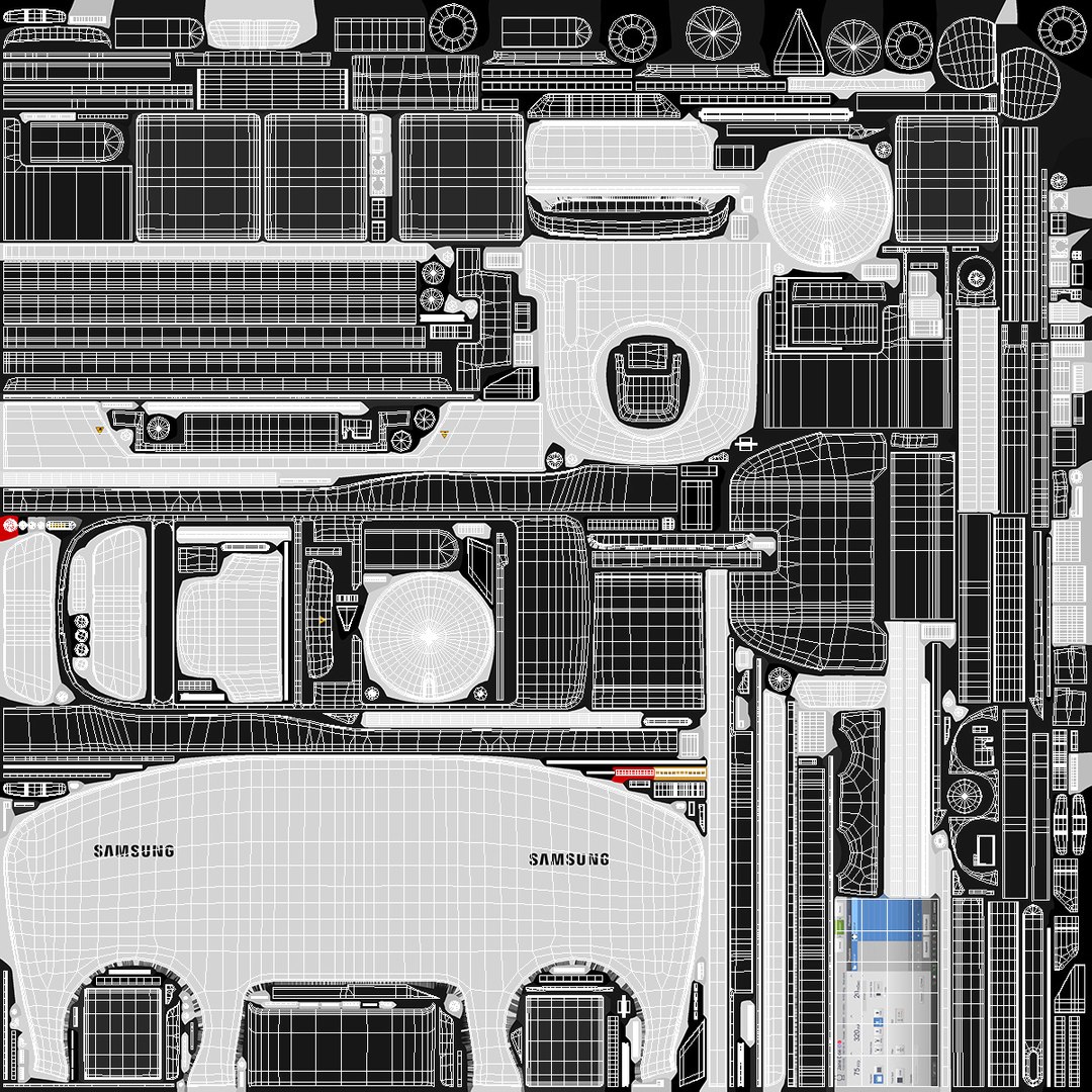 Mobile Digital X-ray Samsung AccE GM85 3D model - TurboSquid 2177397