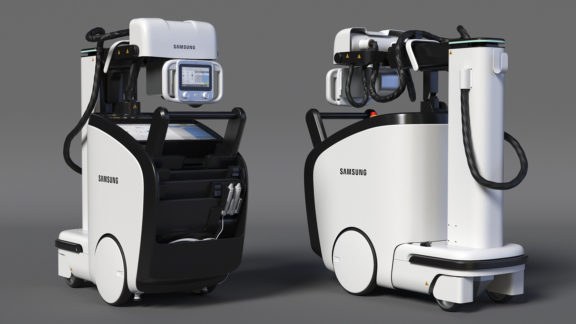 Mobile Digital X-ray Samsung AccE GM85 3D model - TurboSquid 2177397