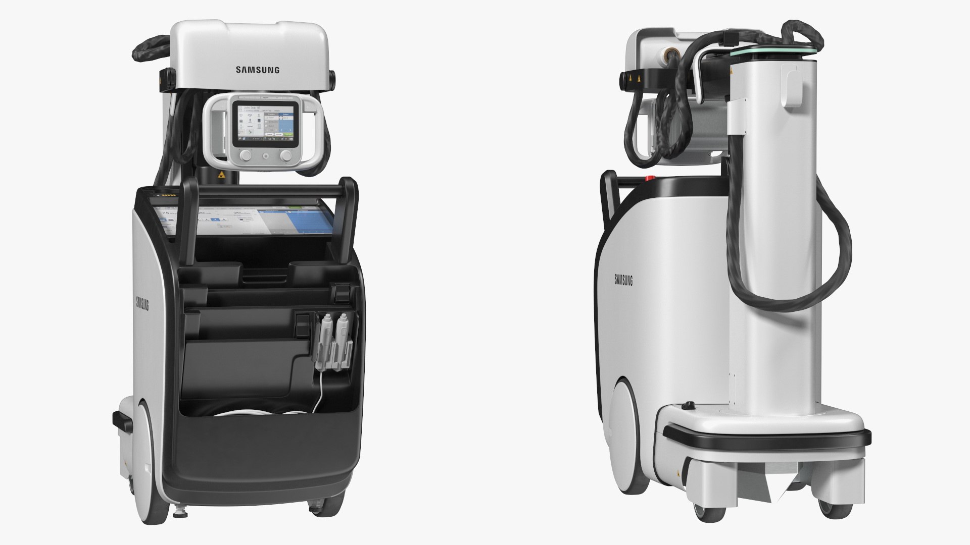 Mobile Digital X-ray Samsung AccE GM85 3D model - TurboSquid 2177397