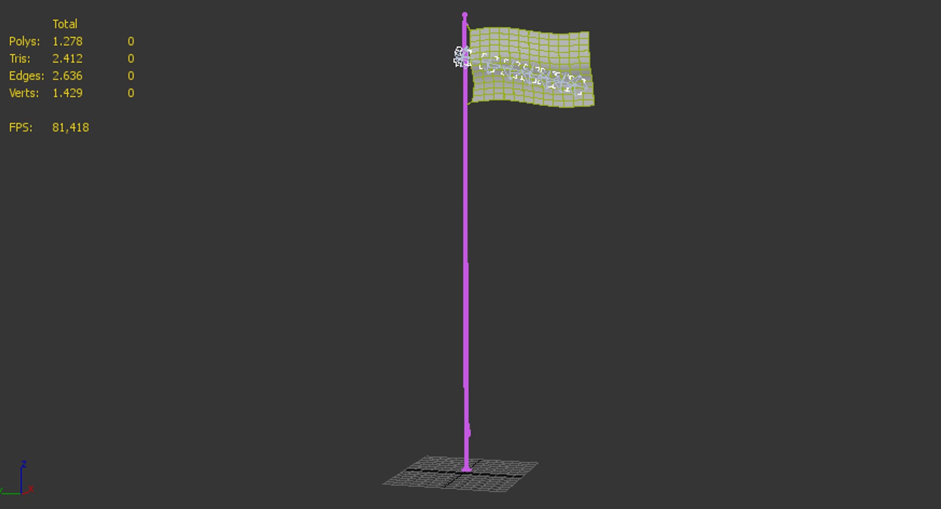 3D Loop Flagpole Flag Collution - TurboSquid 1335480
