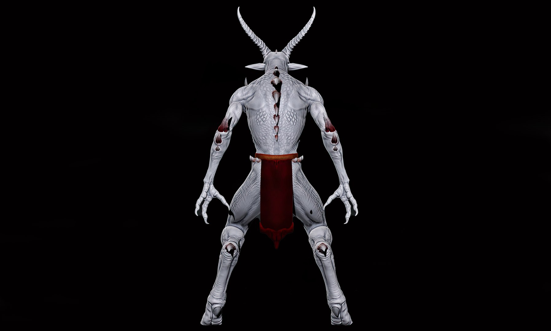 3D Verarf The Demon Warrior - TurboSquid 2517722