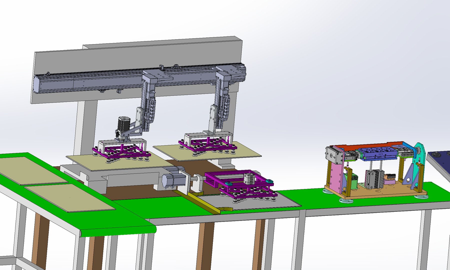 Turnover Mechanism Assembly 3D Model - TurboSquid 1549509