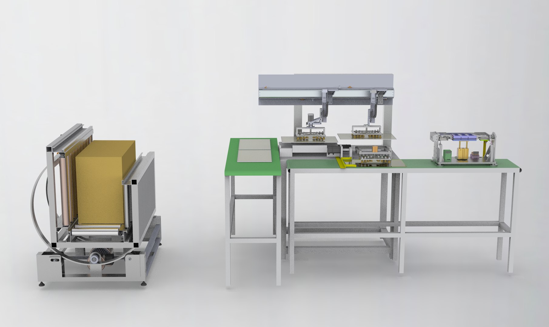 Turnover Mechanism Assembly 3D Model - TurboSquid 1549509