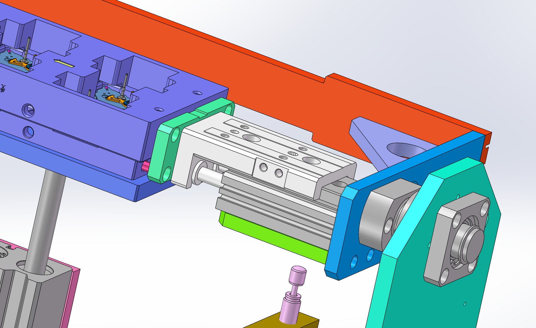 Turnover Mechanism Assembly 3D Model - TurboSquid 1549509