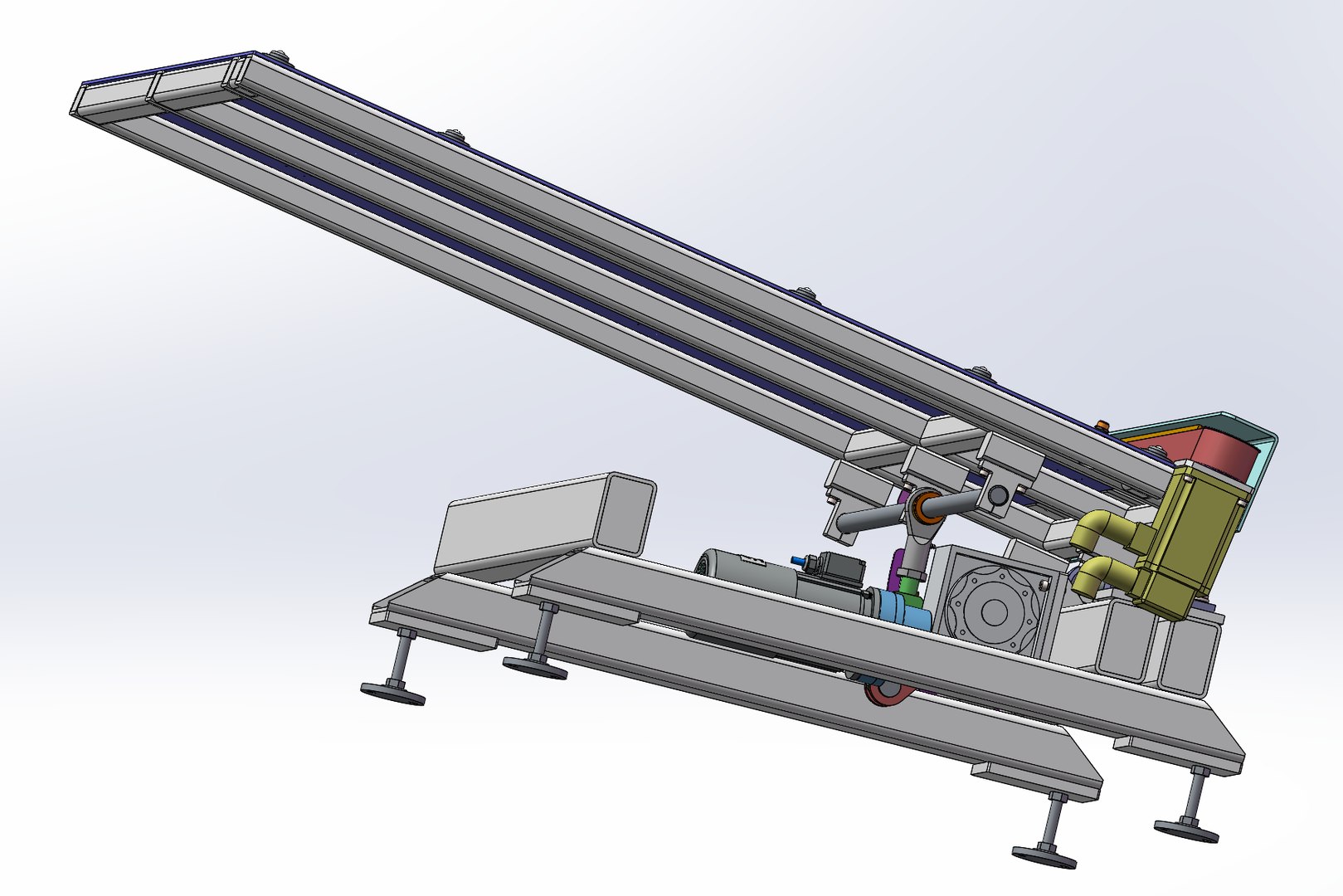 Turnover Mechanism Assembly 3D Model - TurboSquid 1549509