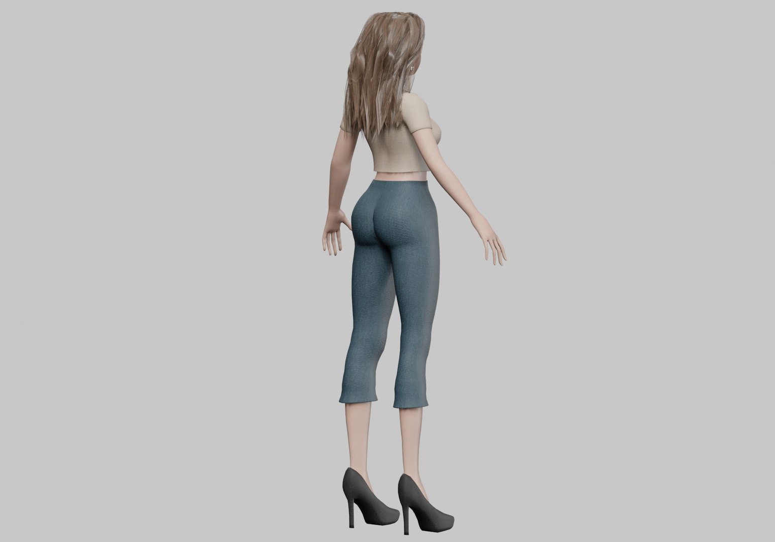 3D Young Pretty Girl V36272 - TurboSquid 2264038