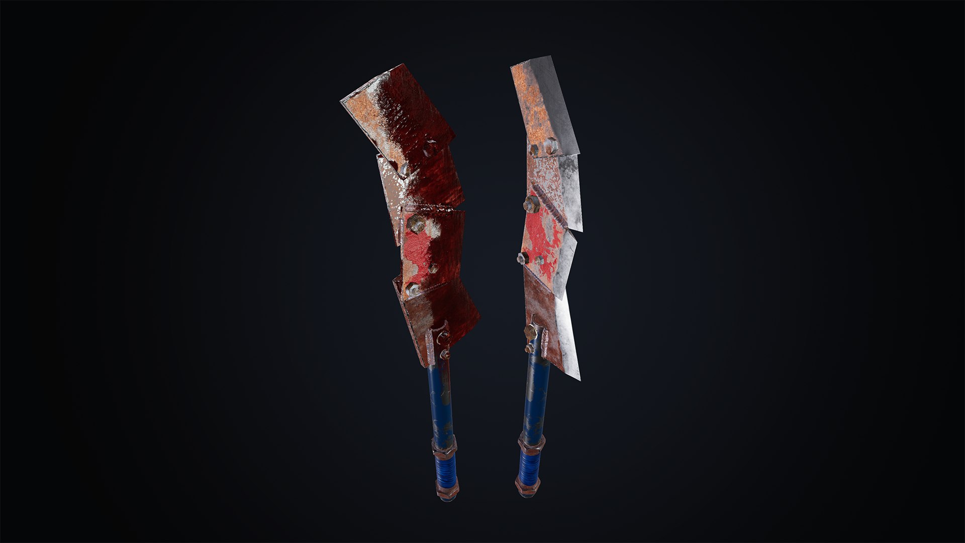 Post Apocalyptic Sword 3D model - TurboSquid 1743515