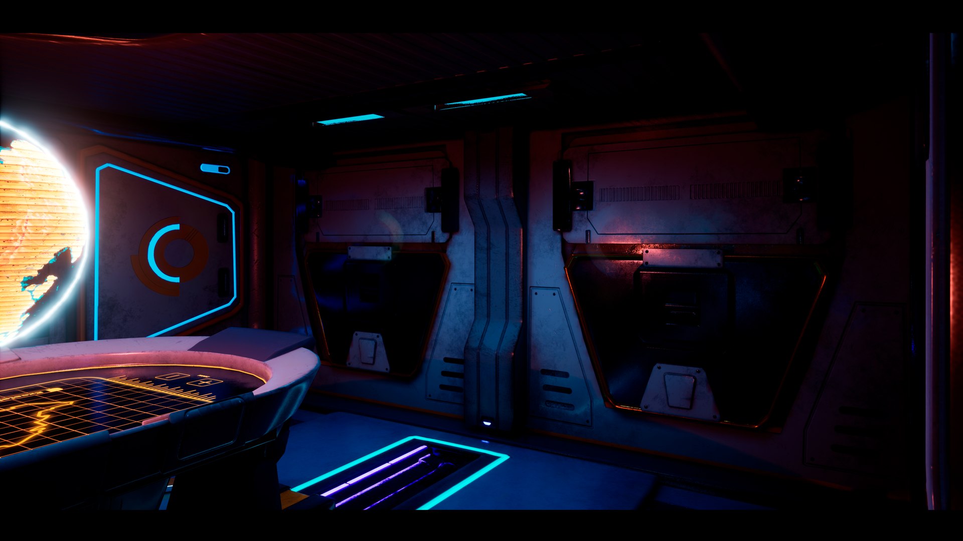 3D Model Sci Fi Control Room - TurboSquid 2104800