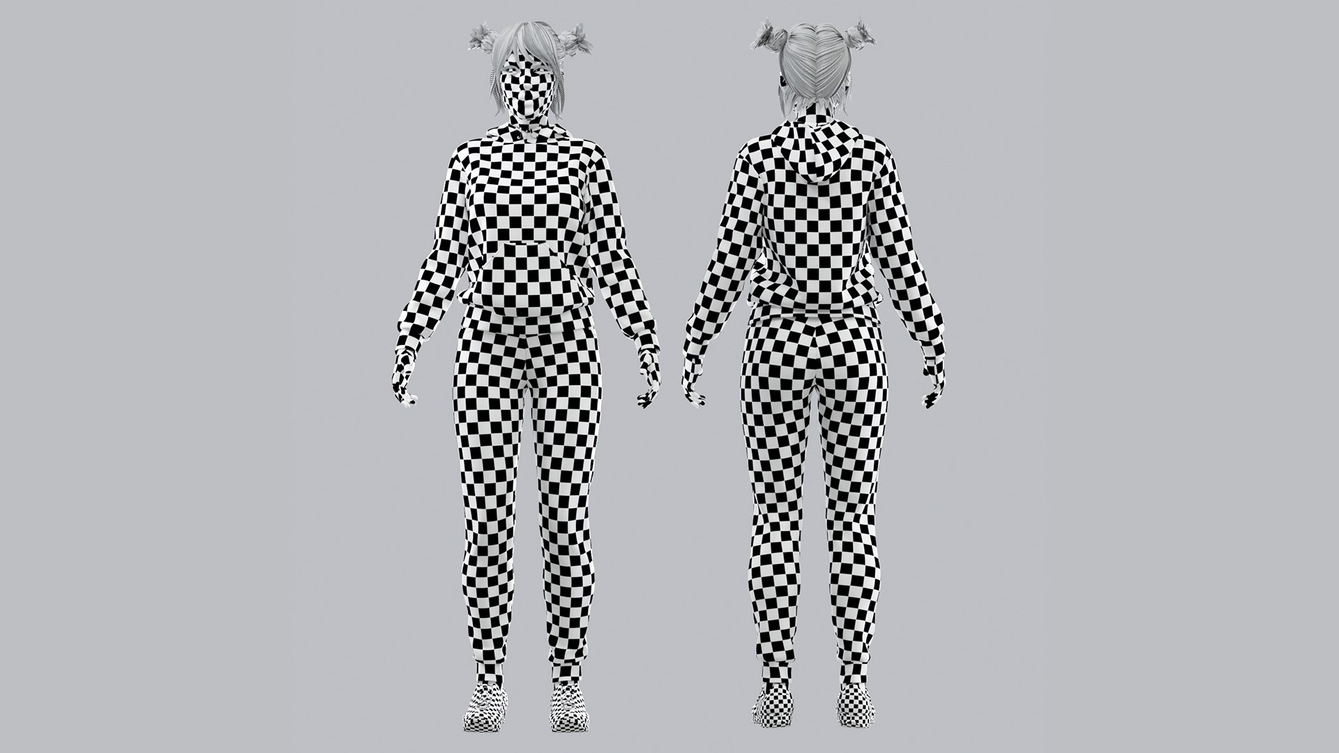 3D Girl Rig - TurboSquid 1698211