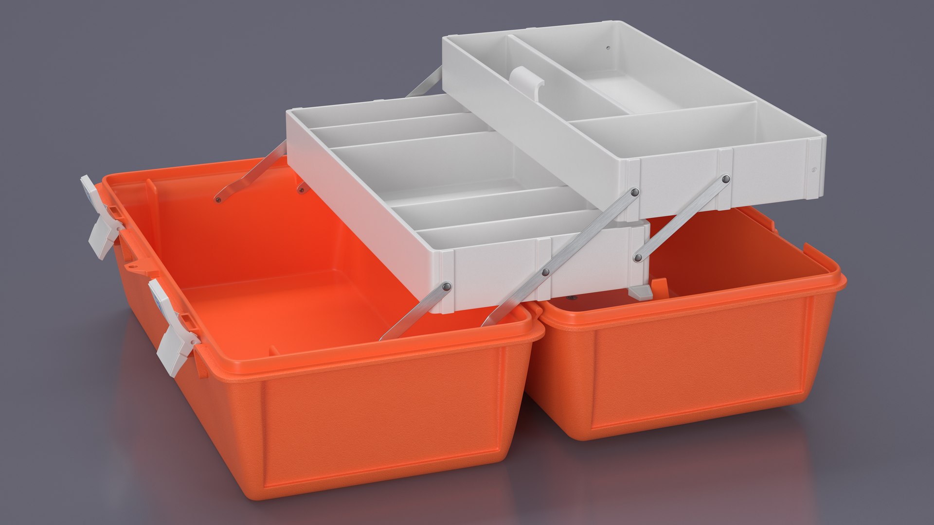 Flambeau Paramedic Box Exploded View 3D Model - TurboSquid 1948079