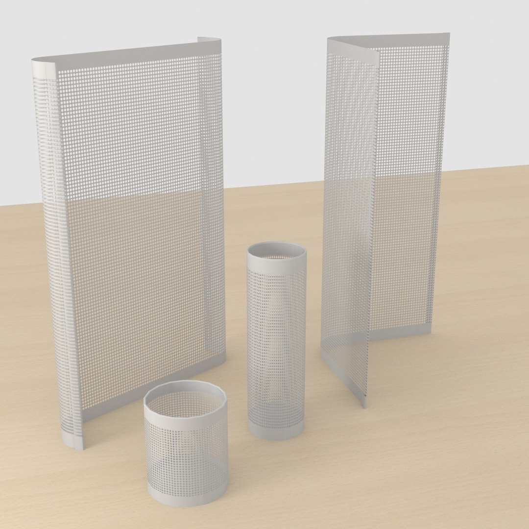 screen basket 3d max