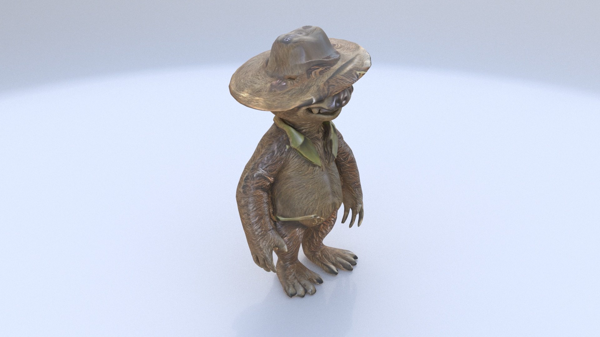 Sloth 3D - TurboSquid 2338583