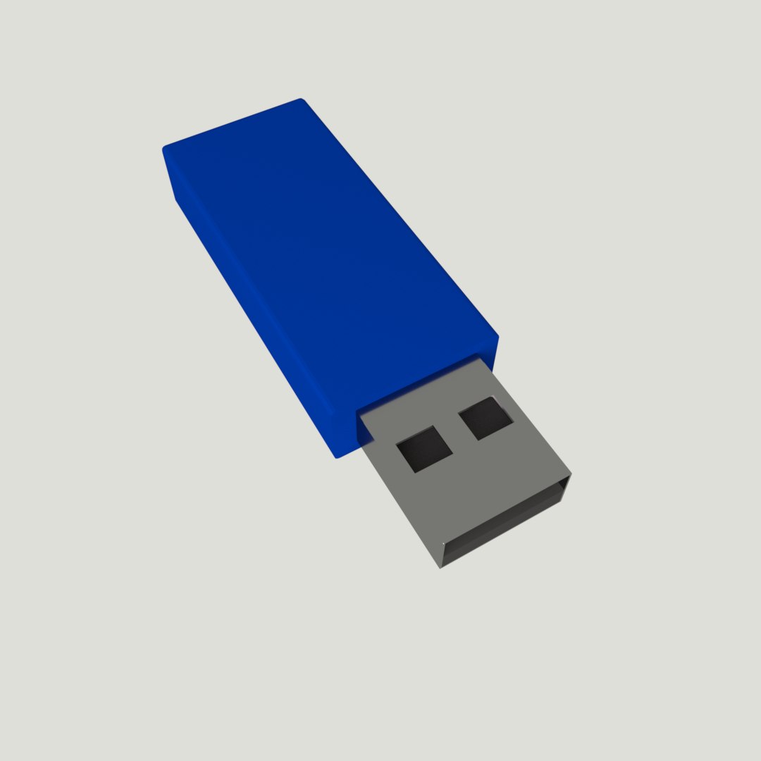 Pendrive 3D model - TurboSquid 1319262