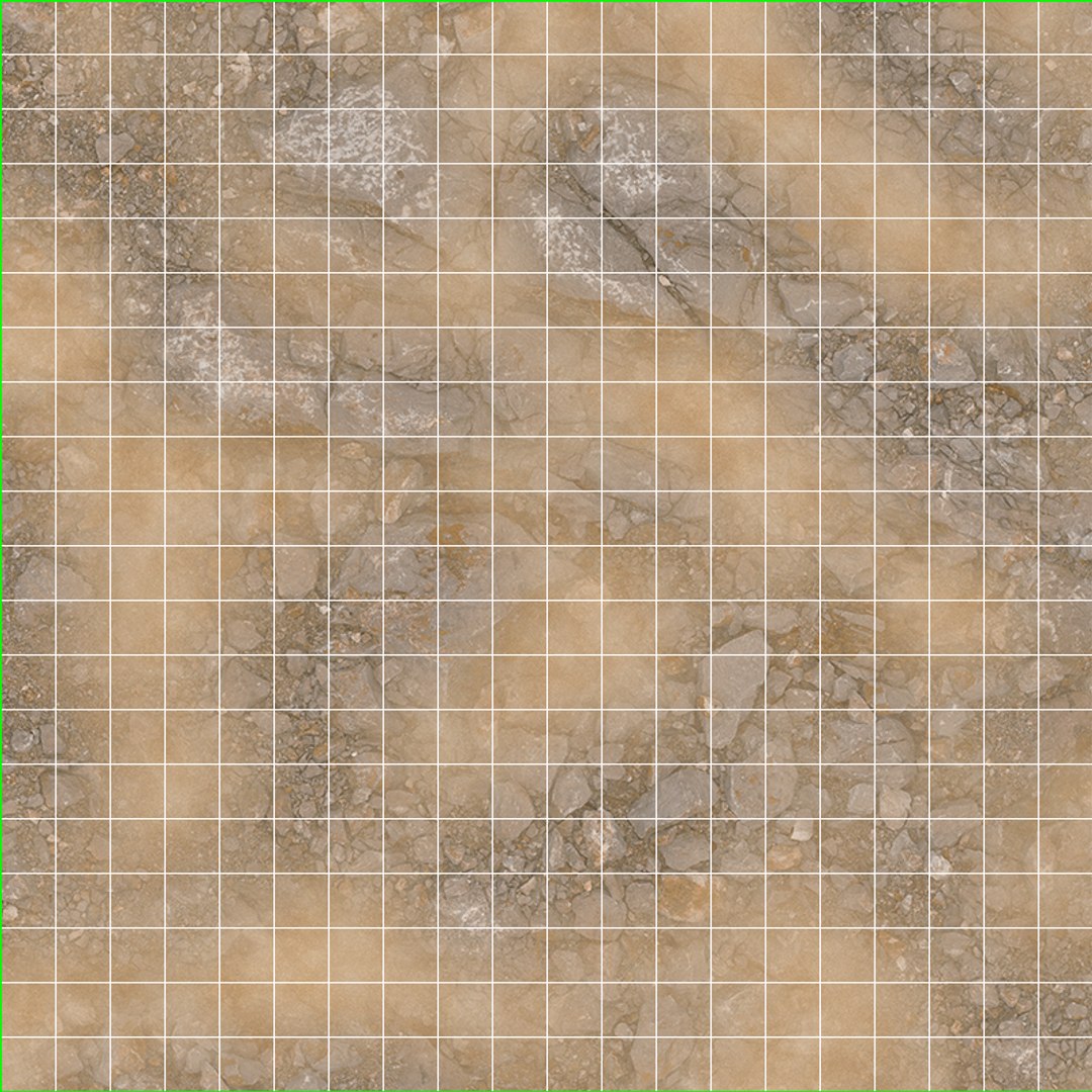 Stones sand ground tile 3D - TurboSquid 2179703