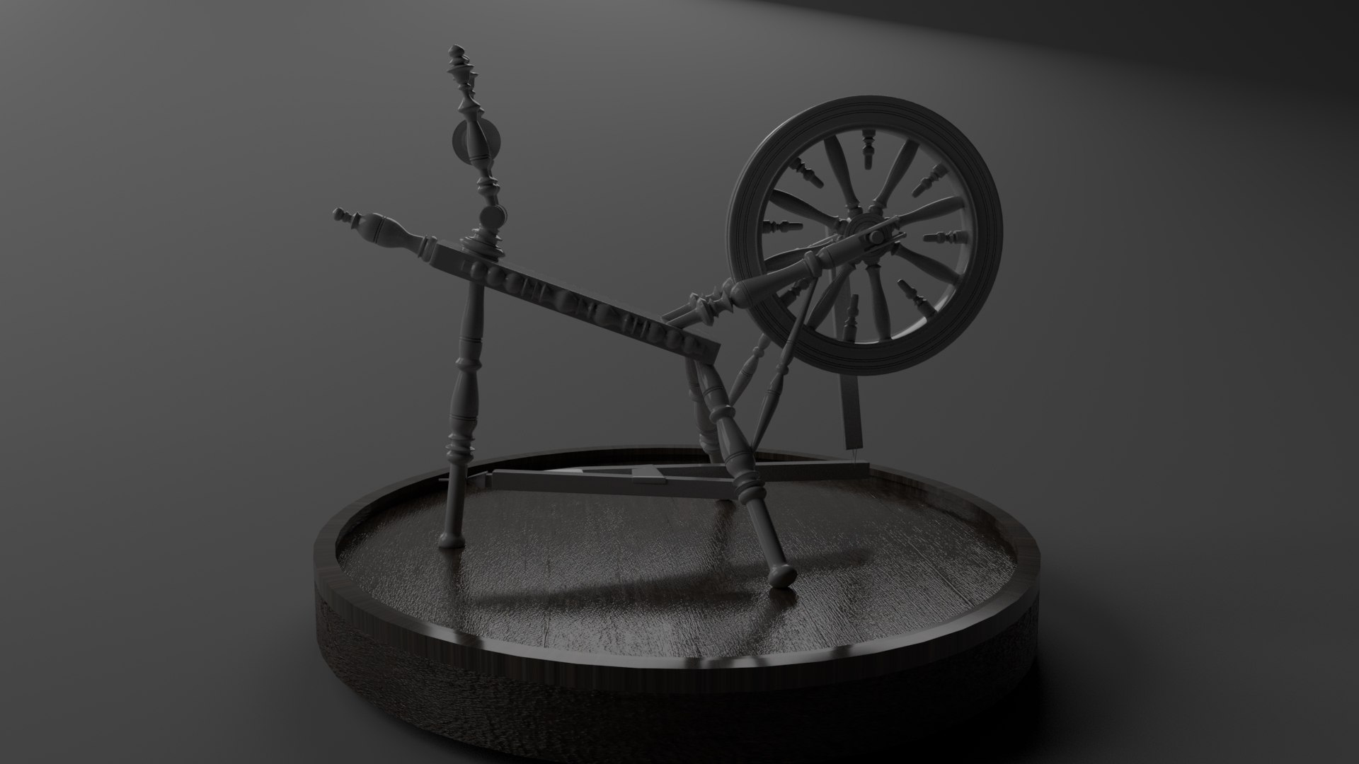 Wheel Spinning 3D - TurboSquid 1576105