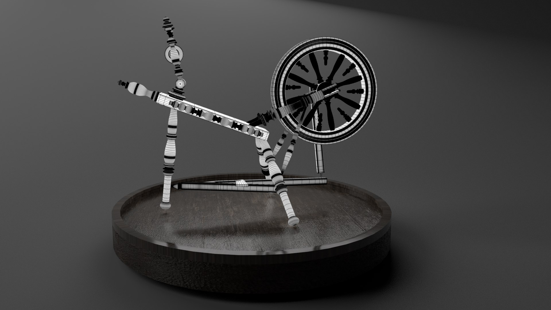 Wheel Spinning 3D - TurboSquid 1576105