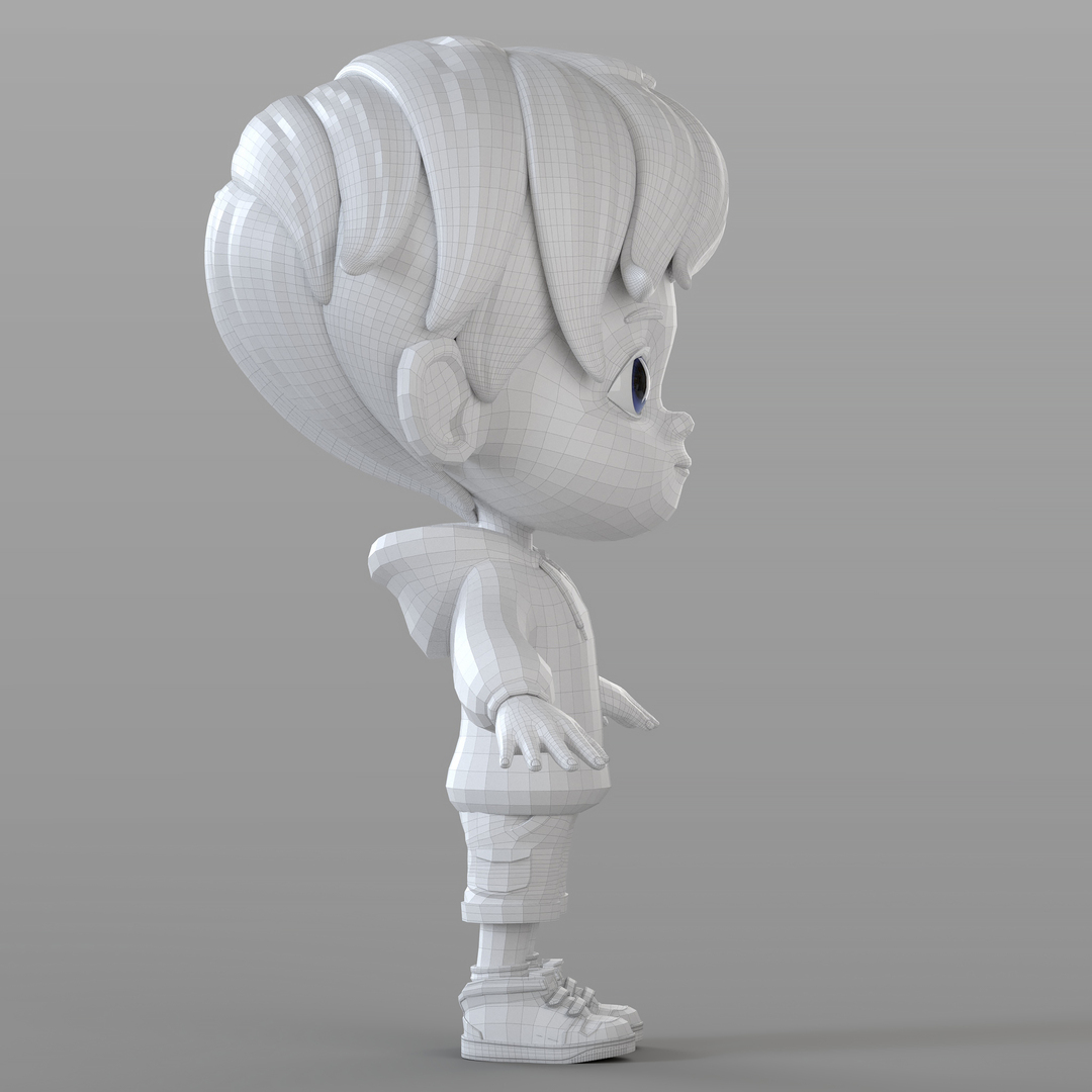 3d Cute Cartoon Turbosquid 1292481