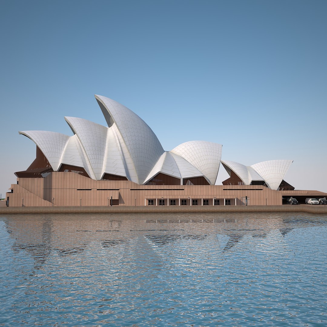 3d Sydney Opera House Model