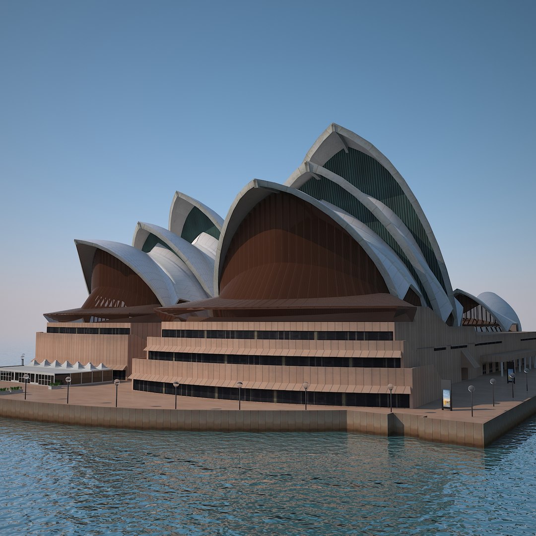 3d Sydney Opera House Model