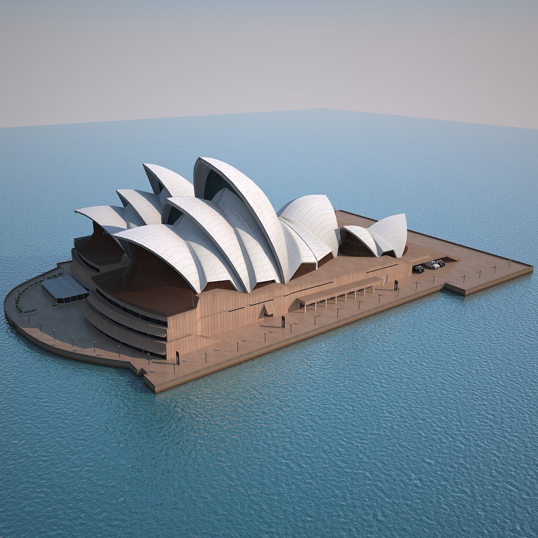 3d Sydney Opera House Model