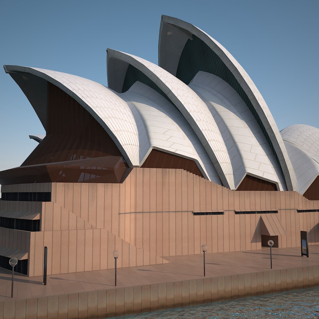 3d Sydney Opera House Model