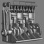 Animation L4 16v Engine 3d Model