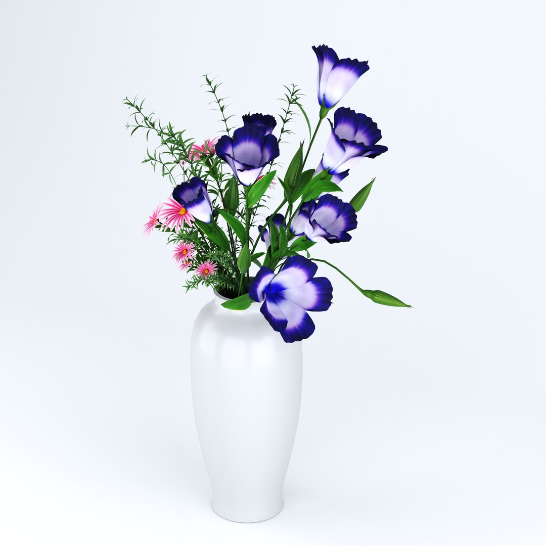 3D model Indoor Plant Flower in a Pot 3D Model - TurboSquid 2135153