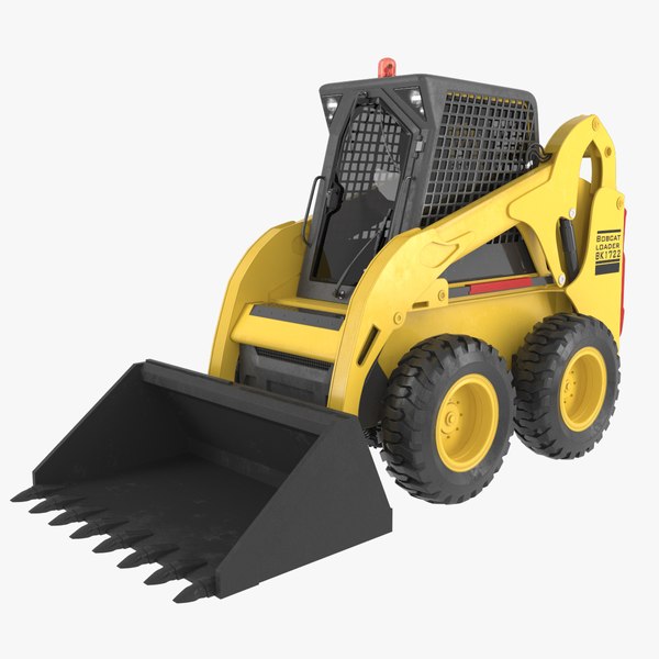 Yellow Bobcat Machine Logo