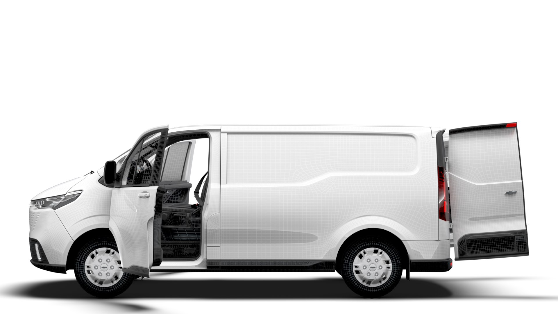 3D Chevrolet Express Max L1H1 HQ Interior 2026 - TurboSquid 2515952