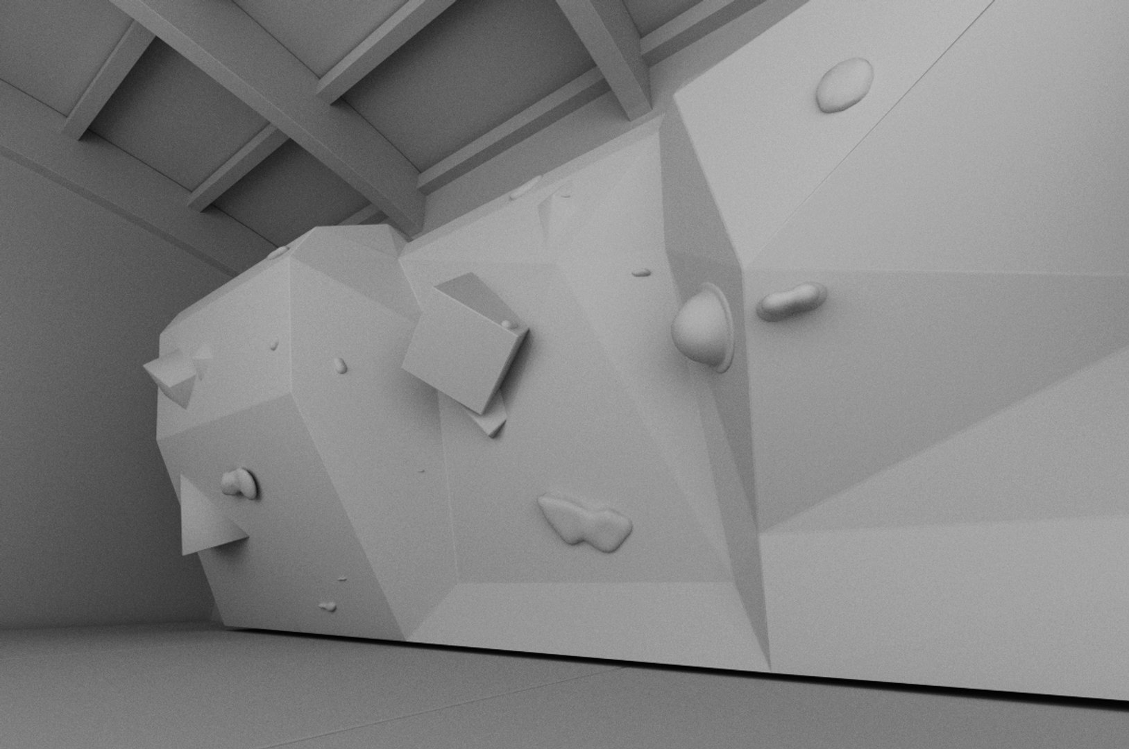 Rock Climbing Bouldering Gym 3D Model - TurboSquid 1189066