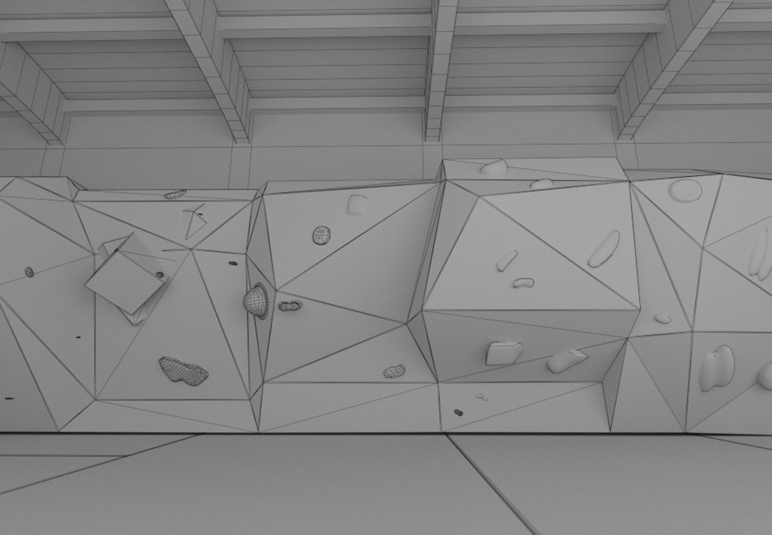 Rock Climbing Bouldering Gym 3D Model - TurboSquid 1189066