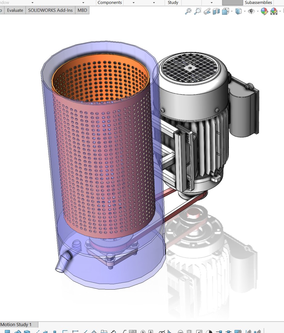 CENTRIFUGAL SPIN SPINNER DRYER MINI HYDRO OIL DRYER MACHINE 3D ...