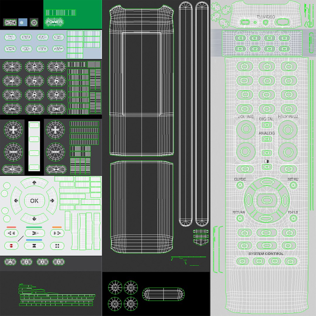 3d Model Remote Control