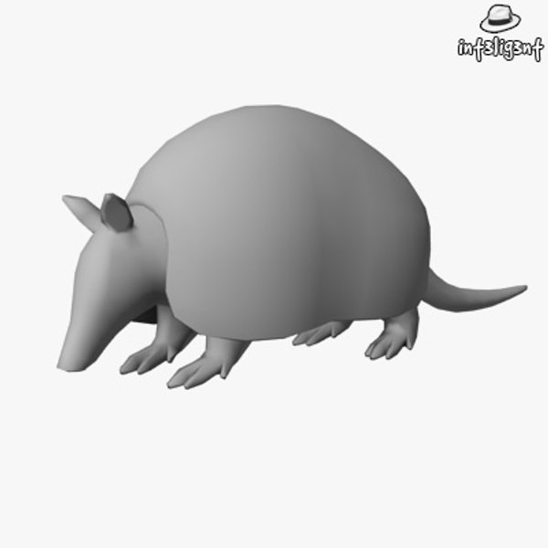 Armadillo 3D Models for Download | TurboSquid