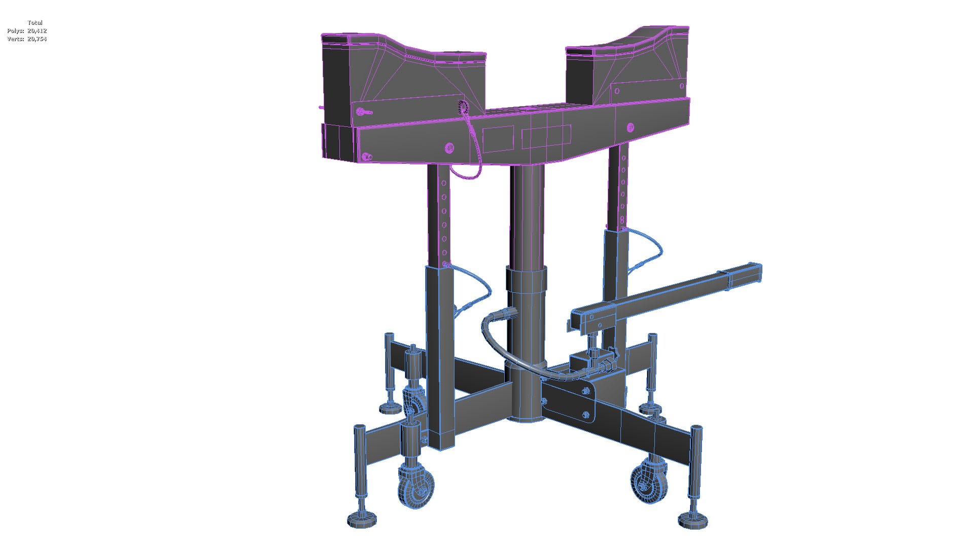 UAV Aircraft Tripod Jack 3D - TurboSquid 2203922